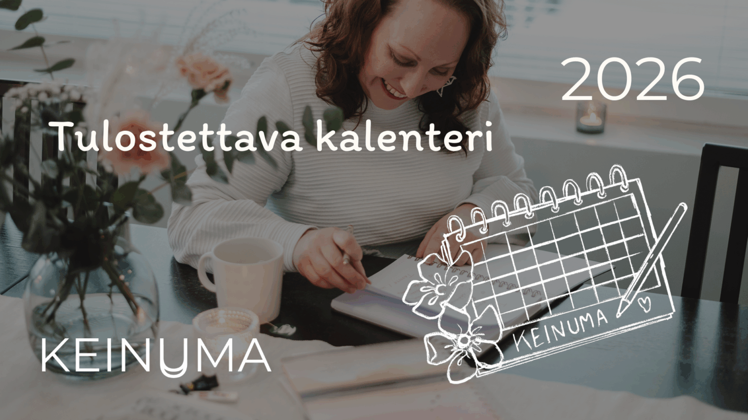 Tulostettava kalenteri vuodelle 2026